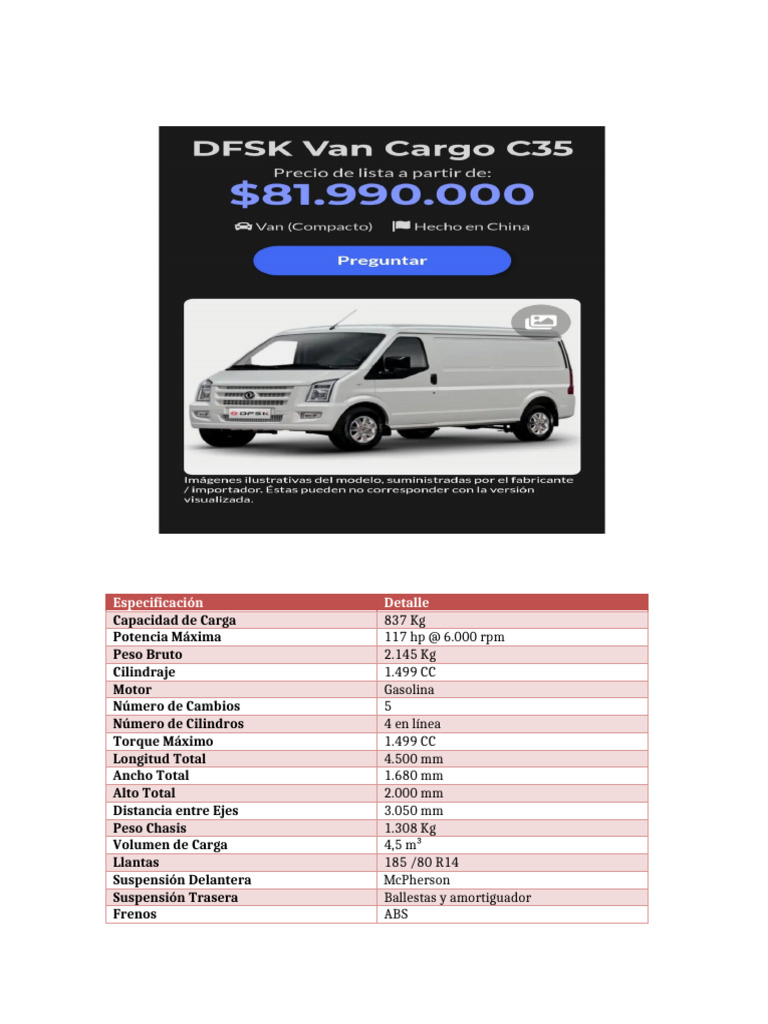Cuadro Comparativo C35 | PDF
