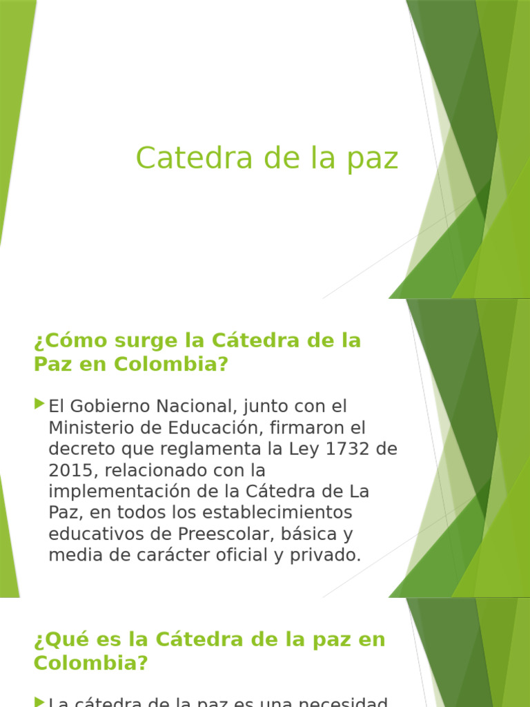 Catedra de La Paz | PDF