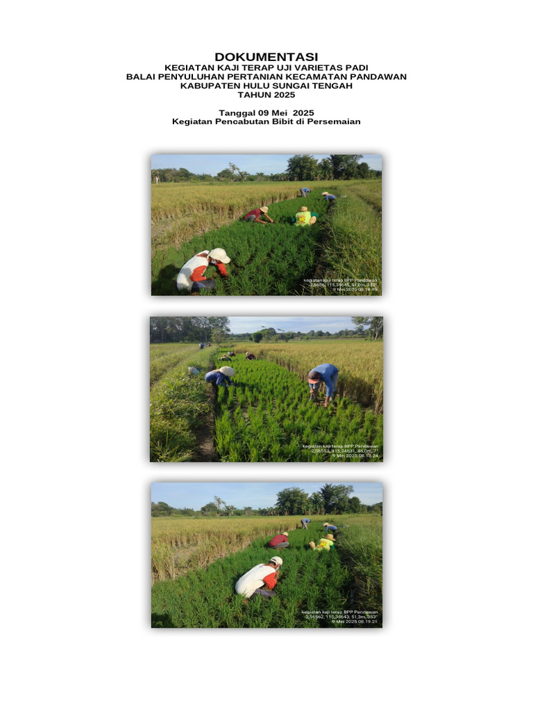 Dokumentasi Kaji Teraptanam | PDF