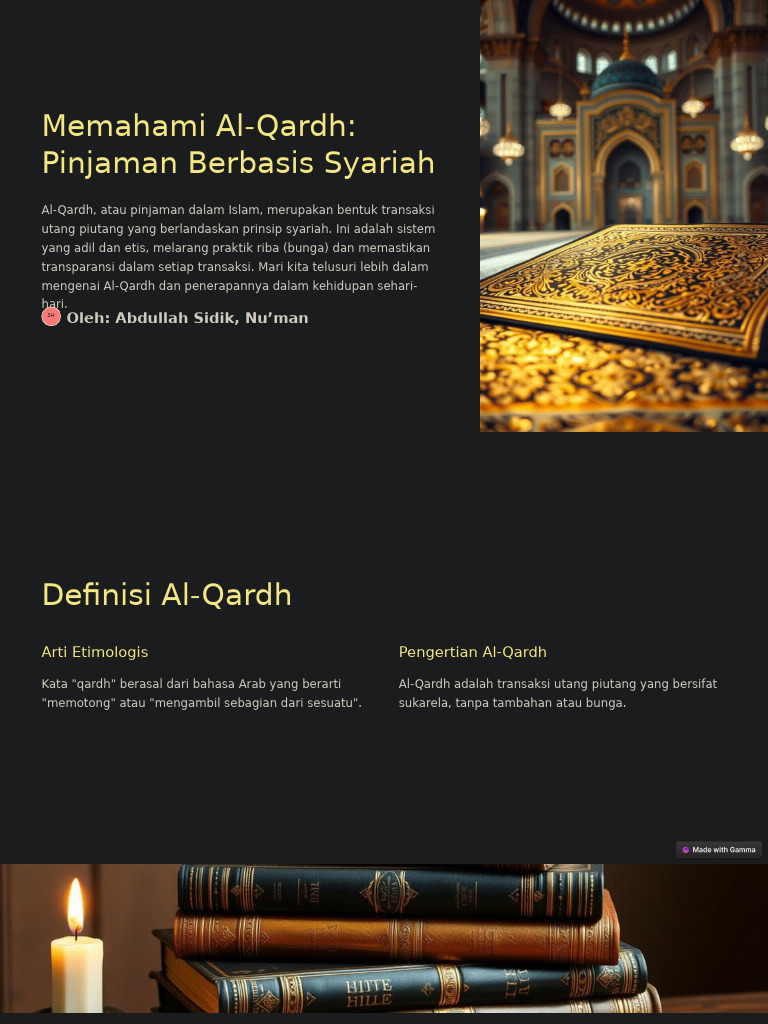 Al Qardh | PDF