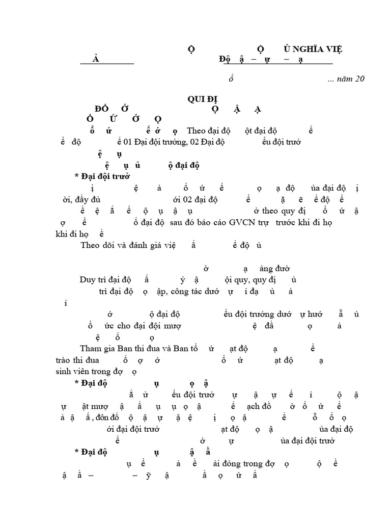 Qui Định Quán Triệt Sv 2022-Qlsv | PDF