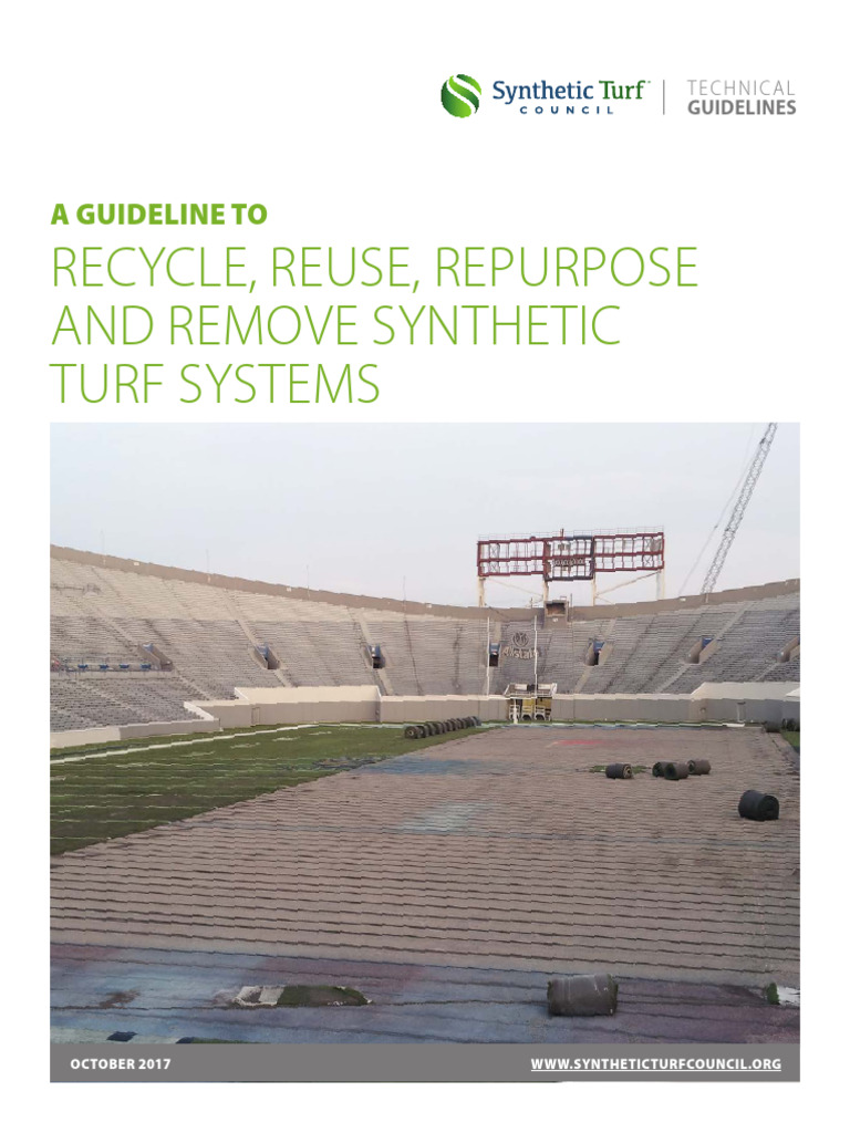 AHS NOI Artificial Turf Recycle - Reuse - Repurpose 2019 | PDF | Reuse ...