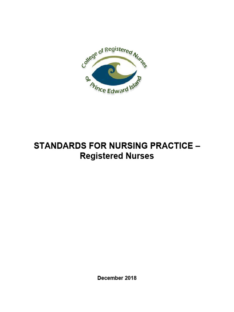 Standards for Nursing Practice in PEI | PDF | Nursing | Educational ...
