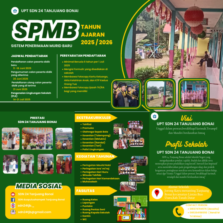 Biru Kuning Putih Modern Profesional Banner Penerimaan Peserta Didik ...
