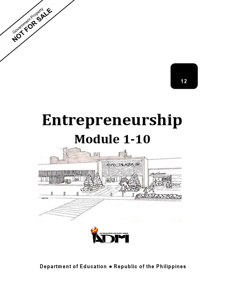 Entrepreneurship Module 1 | PDF | Entrepreneurship | Learning