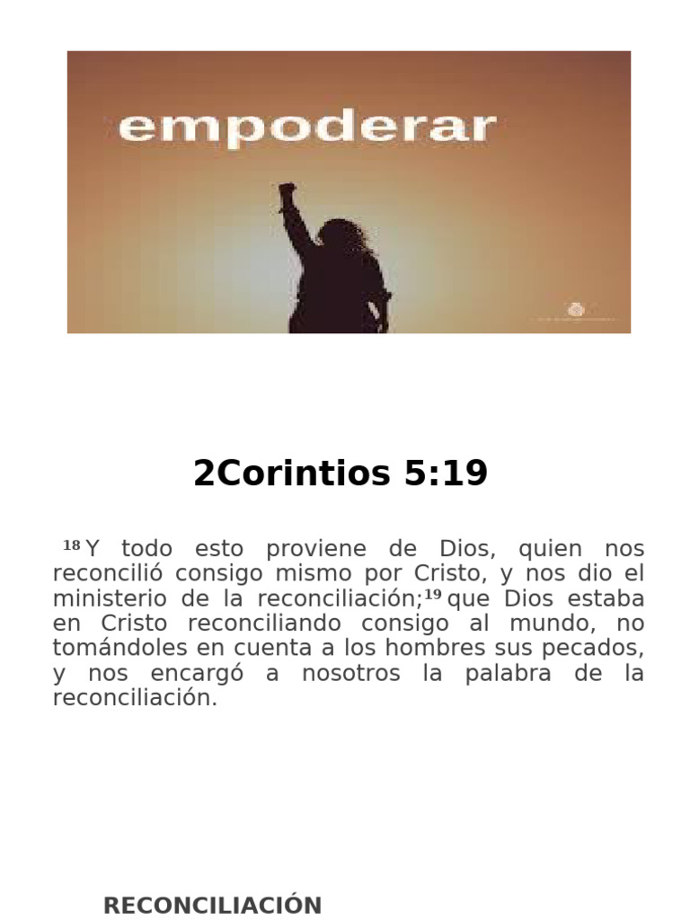 EMPODERAR | PDF | Jesús | Creencia religiosa y doctrina