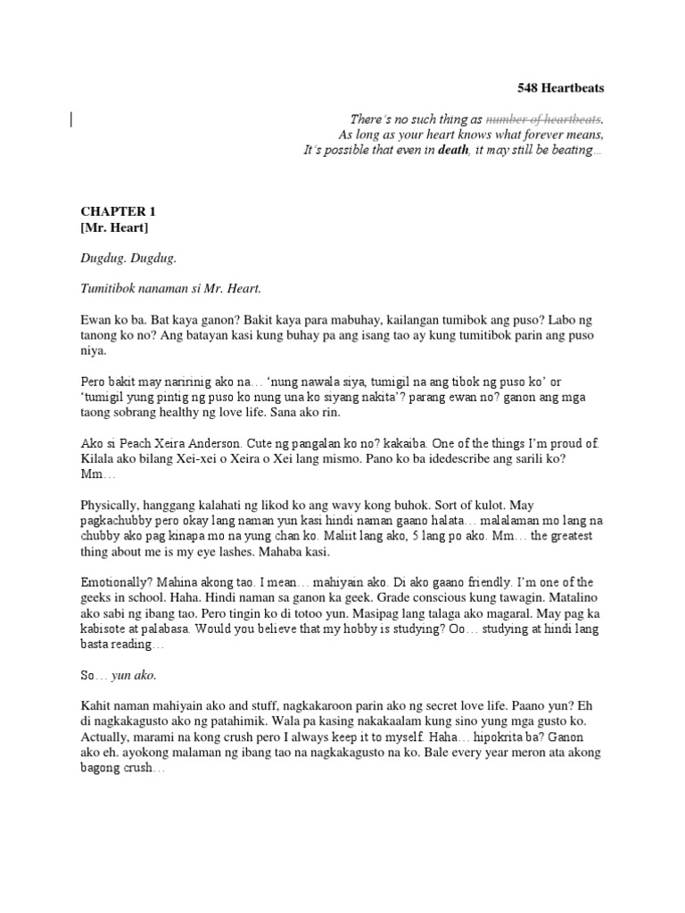 548 Heartbeats | PDF