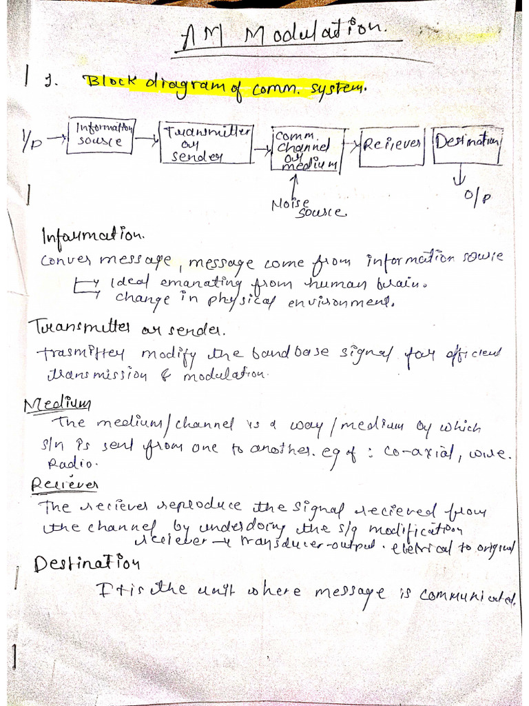 AM Modulation | PDF