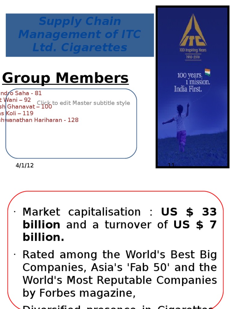 ITC Ltd: Cigarette Market Overview | PDF | Cigarette | Tobacco