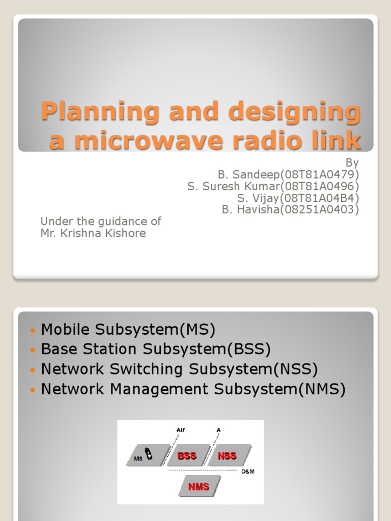 Microwave Radio Link Design Guide | PDF | Microwave | Transmission Medium