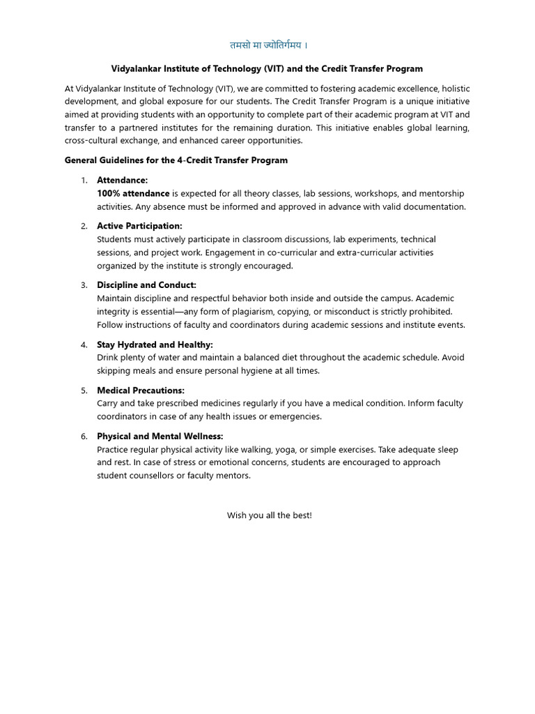 General Guidlines | PDF