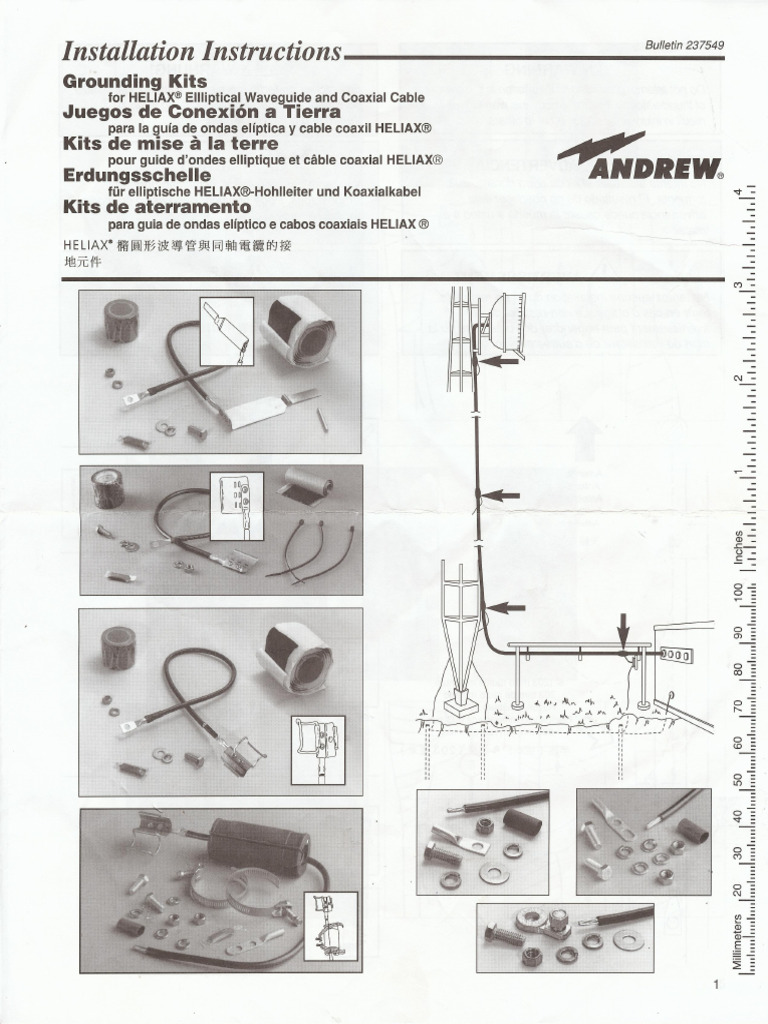 Installation Instructions - Grounding Kits | PDF