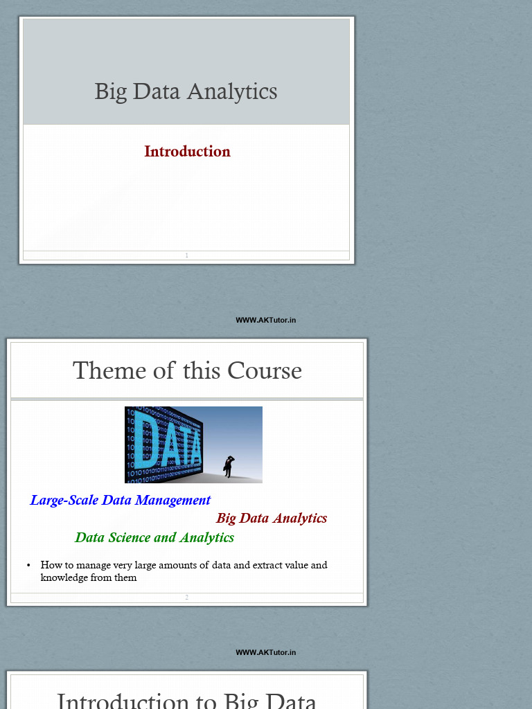 Big Data Notes Pdf3 | PDF | Apache Hadoop | Map Reduce