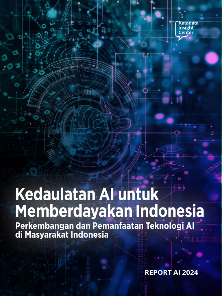 Kedaulatan AI Memberdayakan Indonesia - Report KataData | PDF