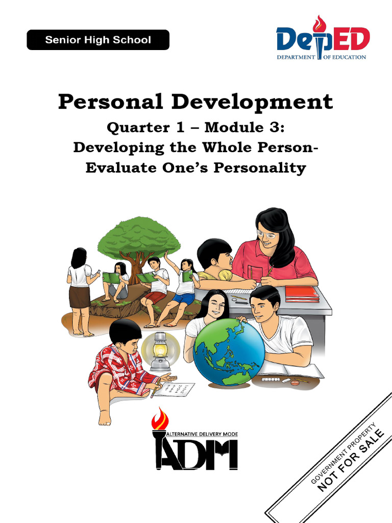 Soc Sci 03_PerDev_Q1_Mod 3 Developing the Whole PersonEvaluate One’s Personality | PDF ...