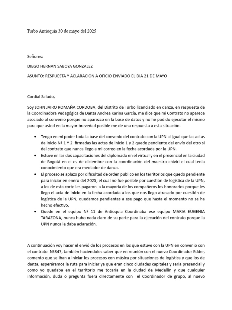 Diego Hernan Saboya Gonzalez | PDF