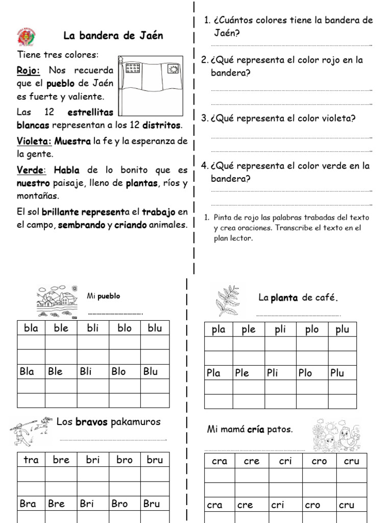 Colores y significados de la bandera de Jaén | PDF