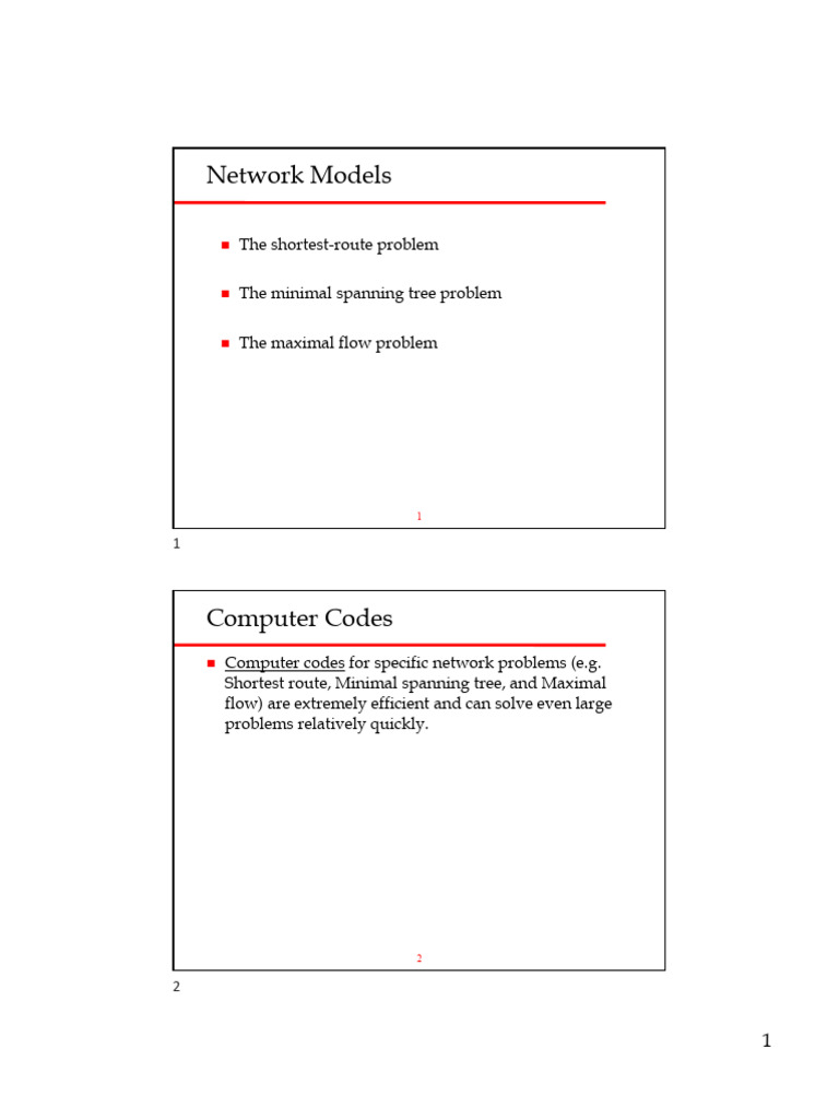 LP Network Models Part 2 (2020) | PDF | Discrete Mathematics | Computer Science