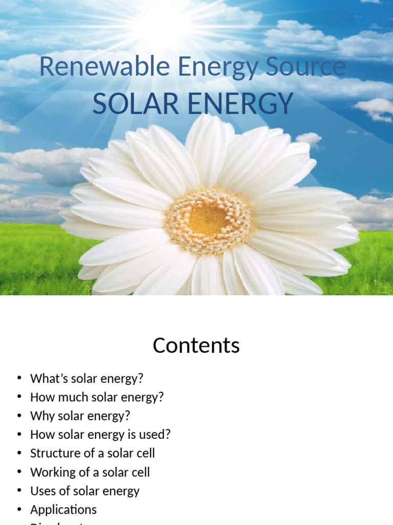 Understanding Solar Energy Basics | PDF | Solar Power | Solar Cell