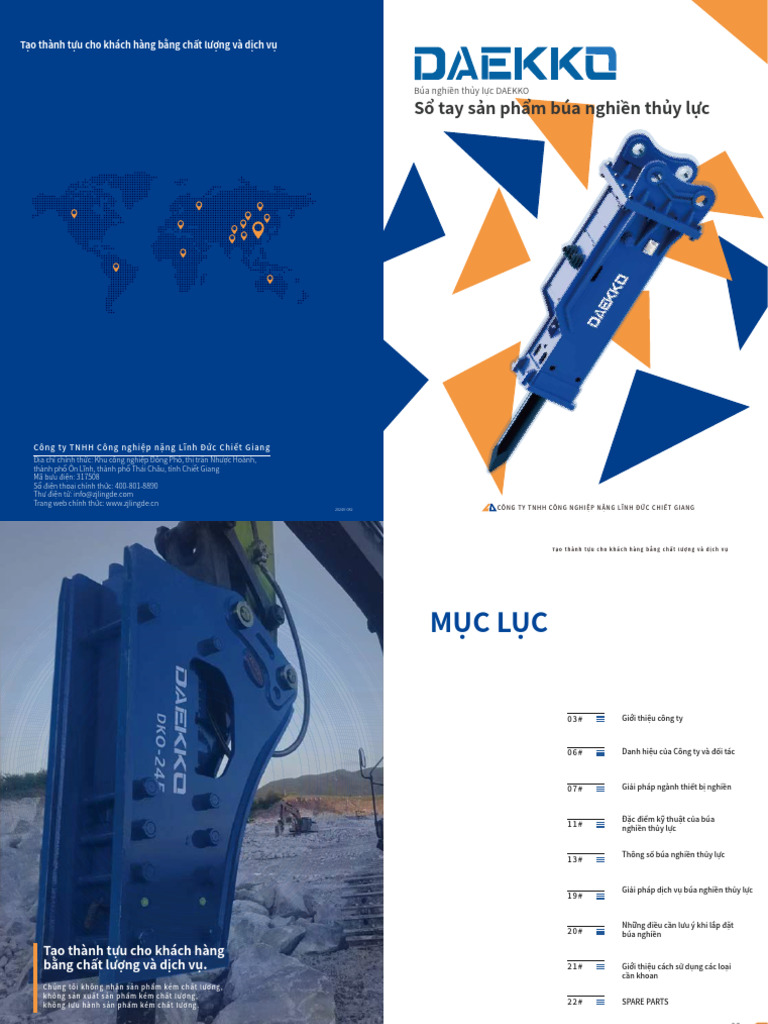Catalogue Búa Phá Đá DAEKKO | PDF