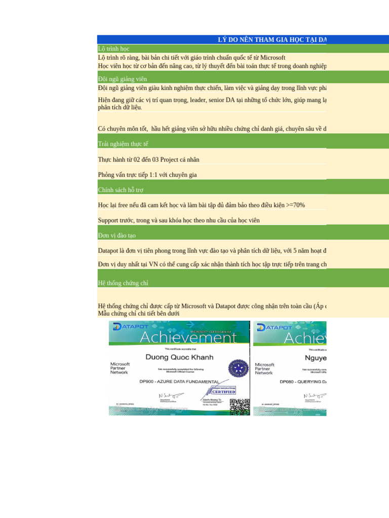 Syllabus Data Analytics Foundation Plus DAFP | PDF