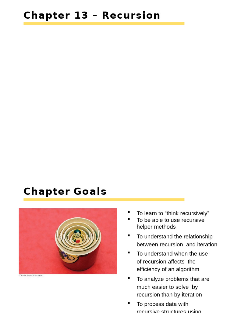 Horstmann Ch13 Recursion | PDF | Area | Sequence