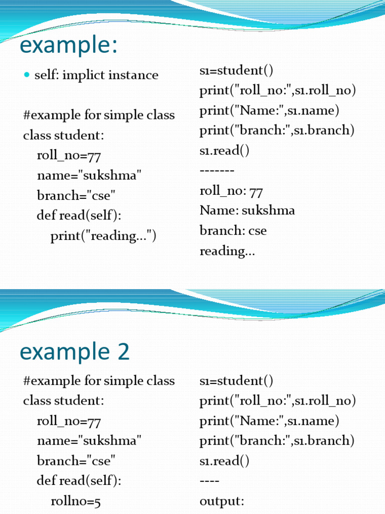 Unit III File Handling, Classes - Part6 | PDF | Computer Programming | Software Engineering