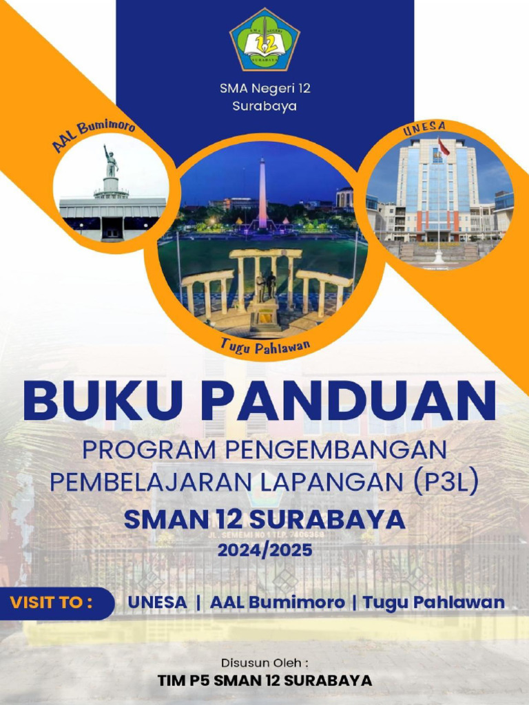 Panduan P3L SMAN 12 Surabaya 2024/2025 | PDF