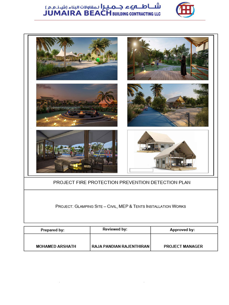 24.fire Protection Prevention Plan | PDF | Fires | Safety