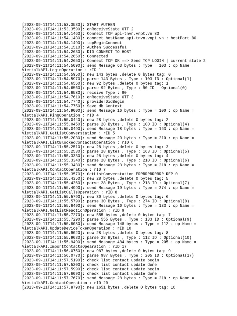 Logfile 0 | PDF | Data Transmission | Networking Standards
