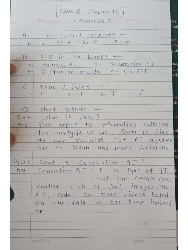 Class 8 Chapt 10 Ans | PDF