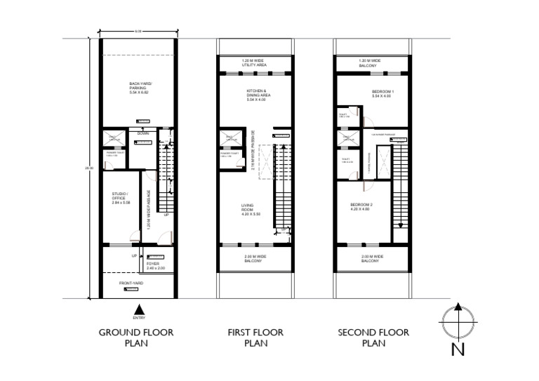 302 Alds Row House Layout Model | PDF | Home | Buildings And Structures