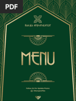 Menu Kaizen Heritage | PDF | Caramel | Foods