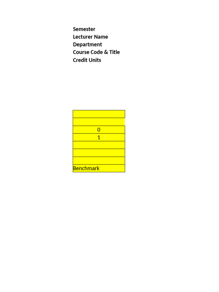 Sample Attendance For CSC 201 | PDF | Isaac | Book Of Genesis