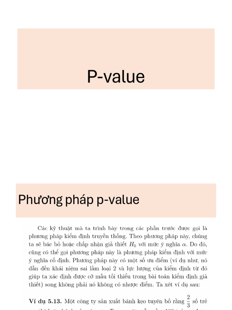 P Value | PDF