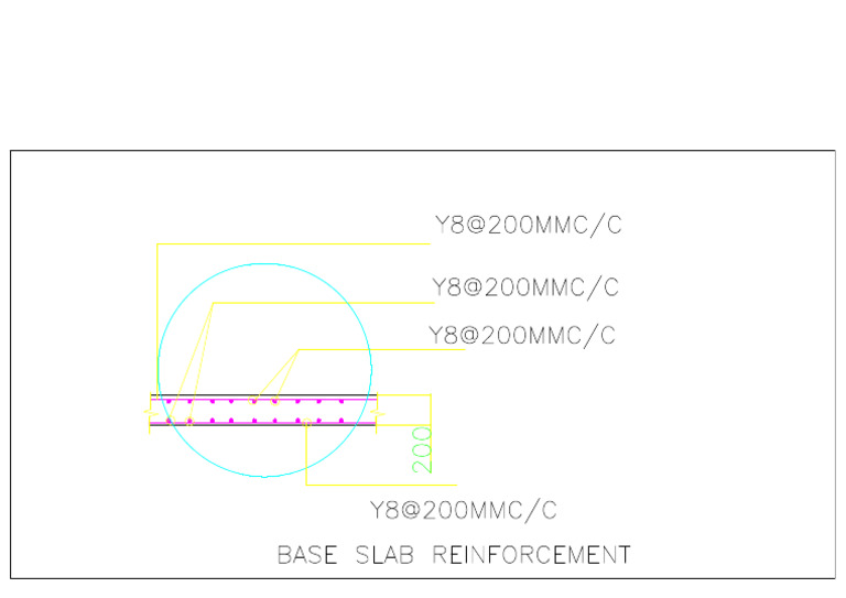Base Slab Reinforcemnt | PDF