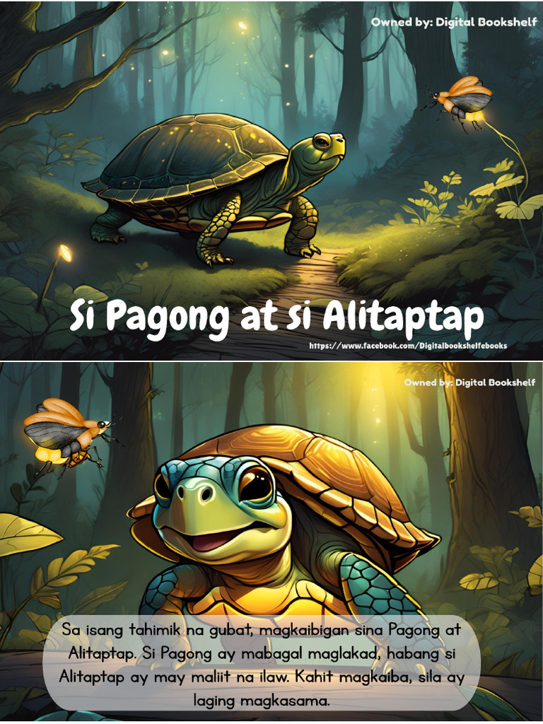 Si Pagong at Si Alitaptap | PDF
