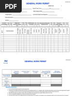 Job Card Format Template | PDF