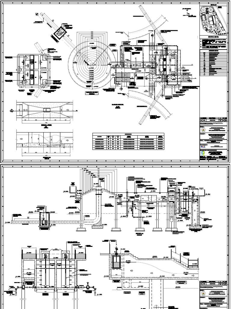 NCC Bagdal WTP Ga 1001 Cascade Aerator r0.2 | PDF | Hydraulic ...