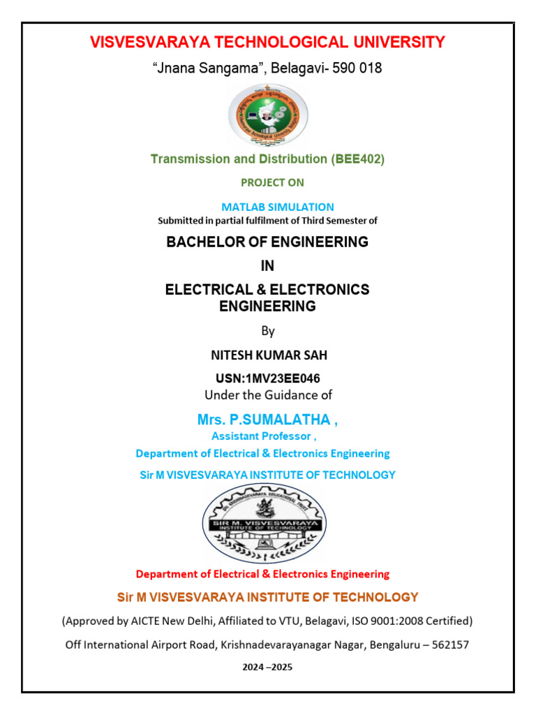 Transmission and Distribution | PDF