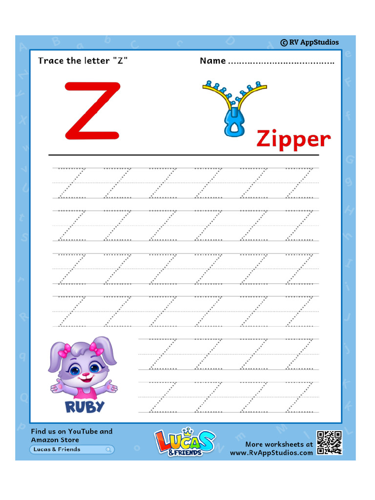 195 Uppercase Letter Uppercase Letter Z | PDF