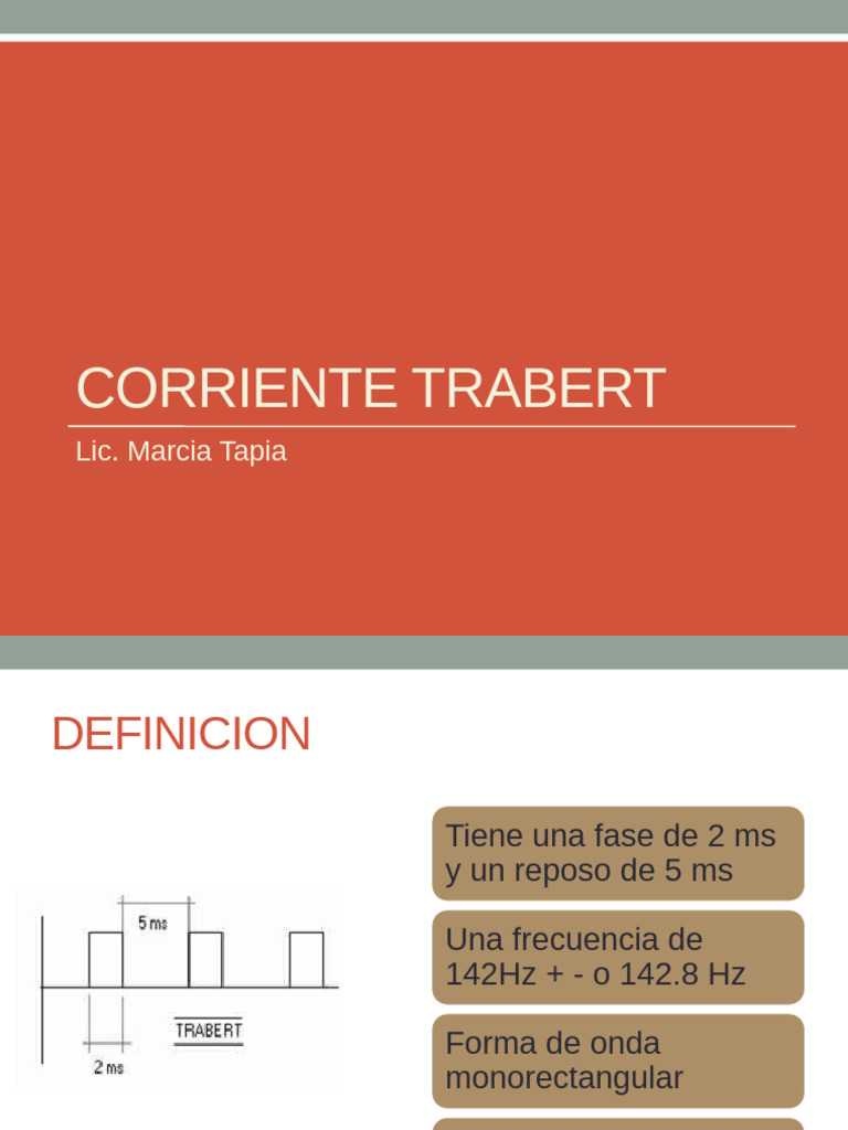 Corriente Trabert | PDF