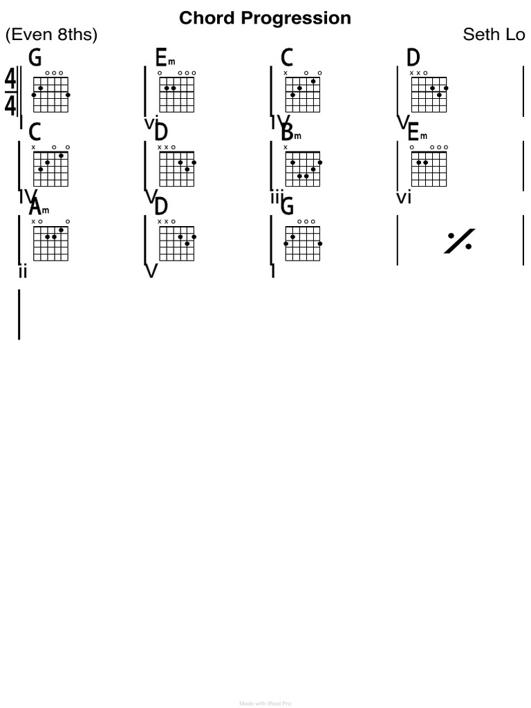 Chord Progression | PDF
