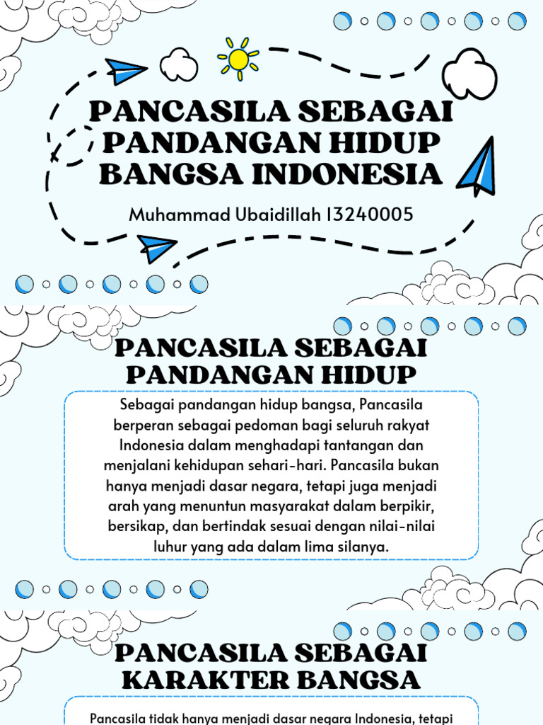 Pancasila sebagai Pandangan Hidup Bangsa | PDF