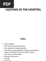 Hospital Illumination Standards Chart | PDF