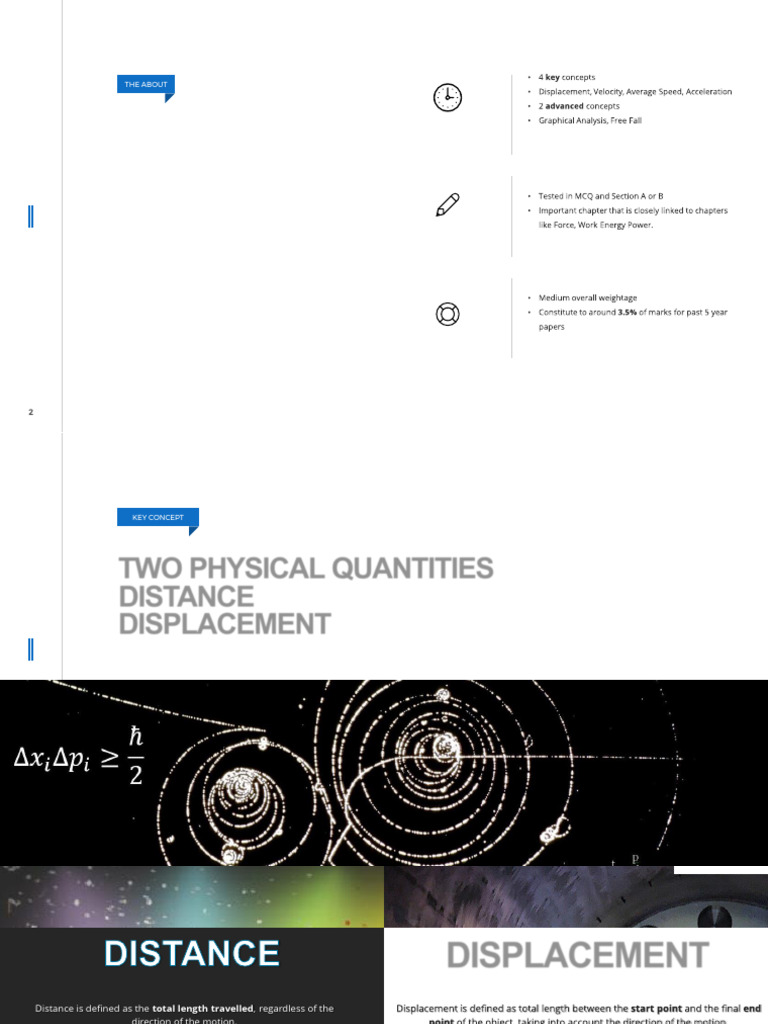 (PHY) Chapter 2 - Kinematics-Mujtaba Bukhari (03334333284) | PDF | Force | Acceleration