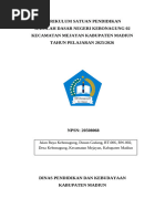 RKT SD 2025-2026: Rencana Kerja Tahunan | PDF