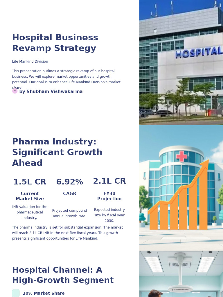 Hospital Business Revamp Strategy | PDF | Pharmaceutical Industry ...