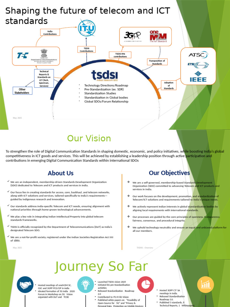 TSDSI Overview May25 v1.0 | PDF | Electronics | Service Industries