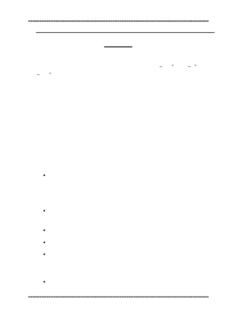 General Guidelines For Preparing Project Report | PDF | Software ...